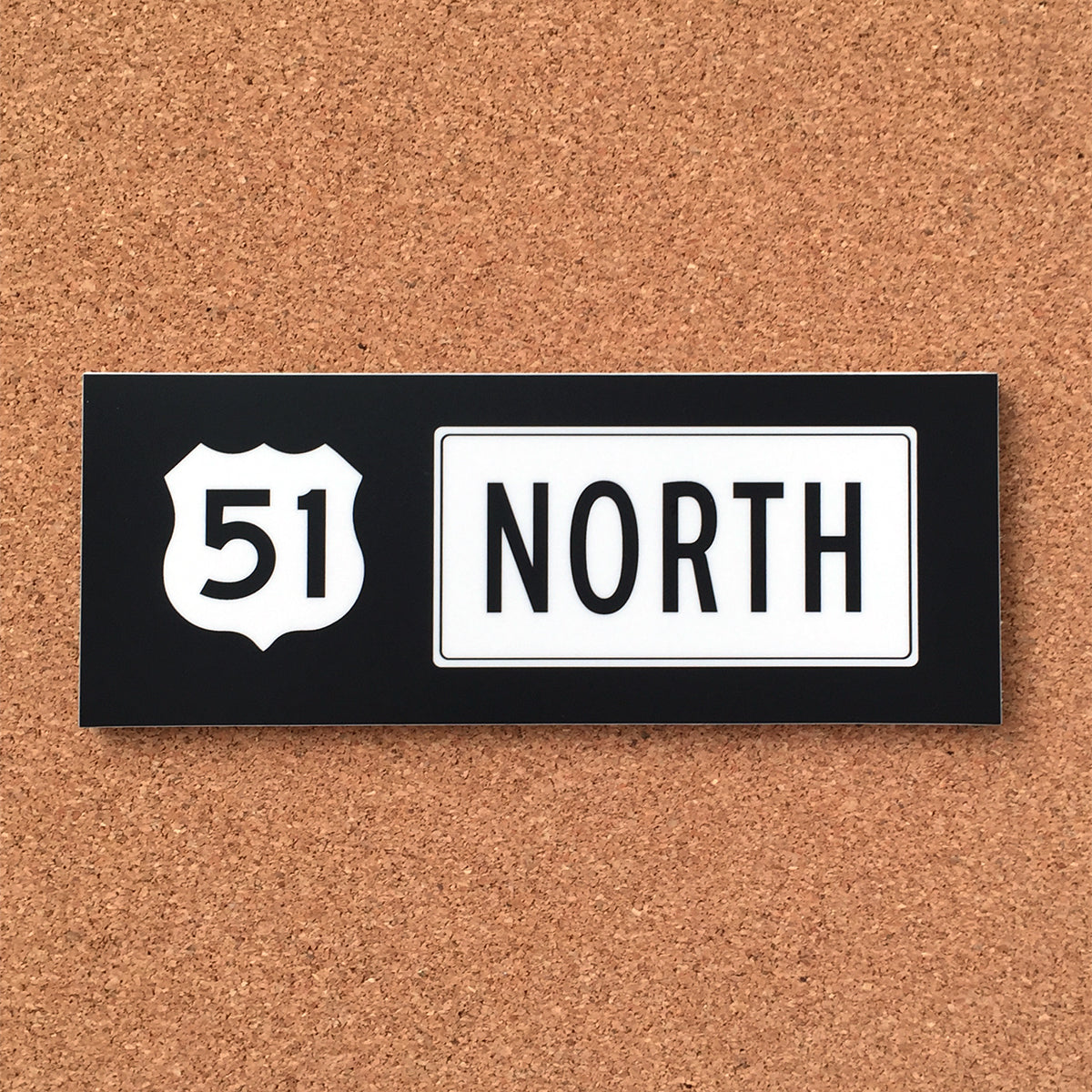 51 North Bumper Sticker – Links' Camp